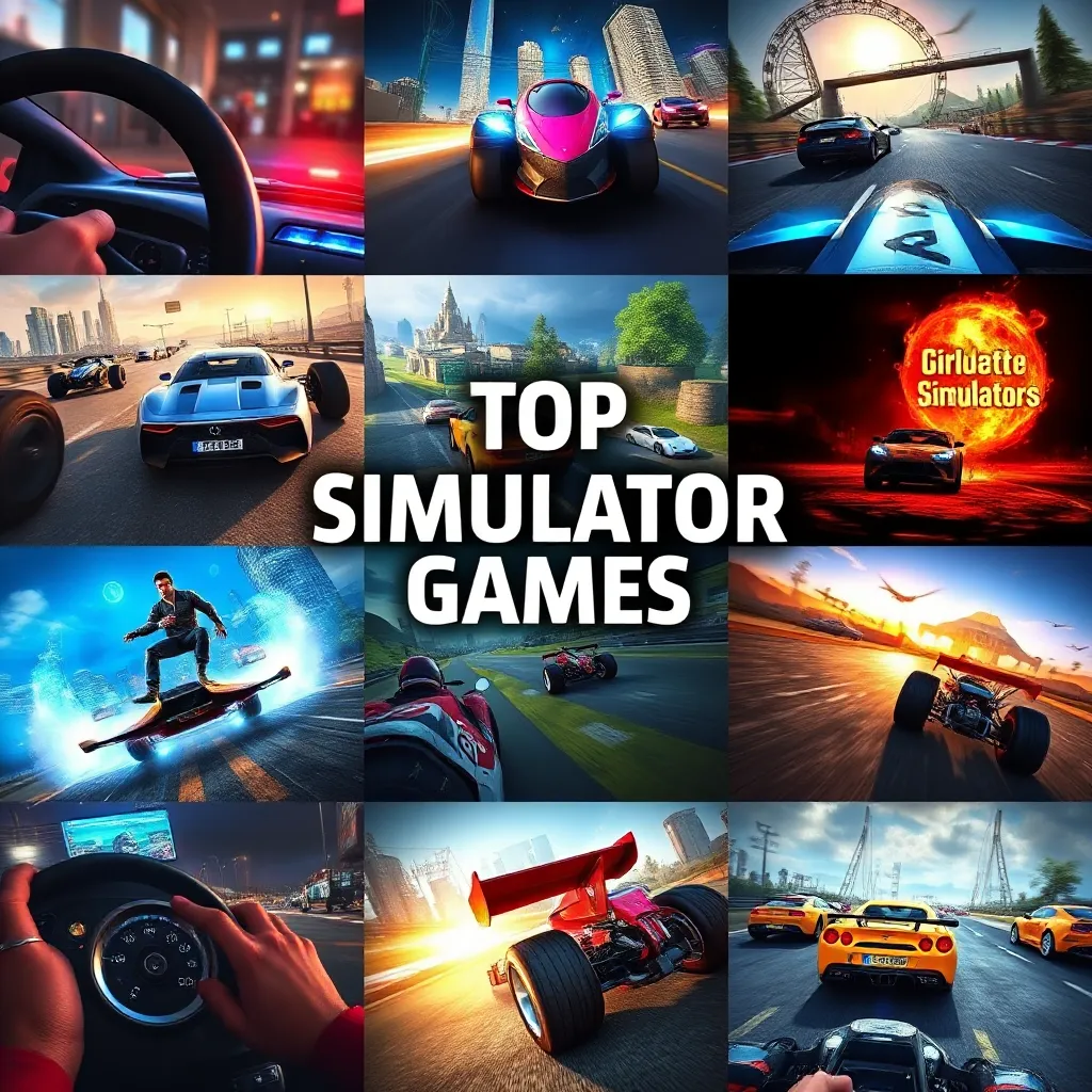 Top Simulator Games You Should Definitely Try in 2026 : LevelUpTalk