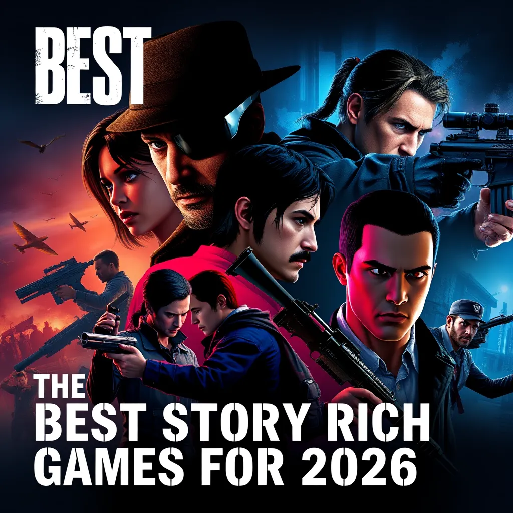 Explore the Best Story Rich Games for 2026 : LevelUpTalk