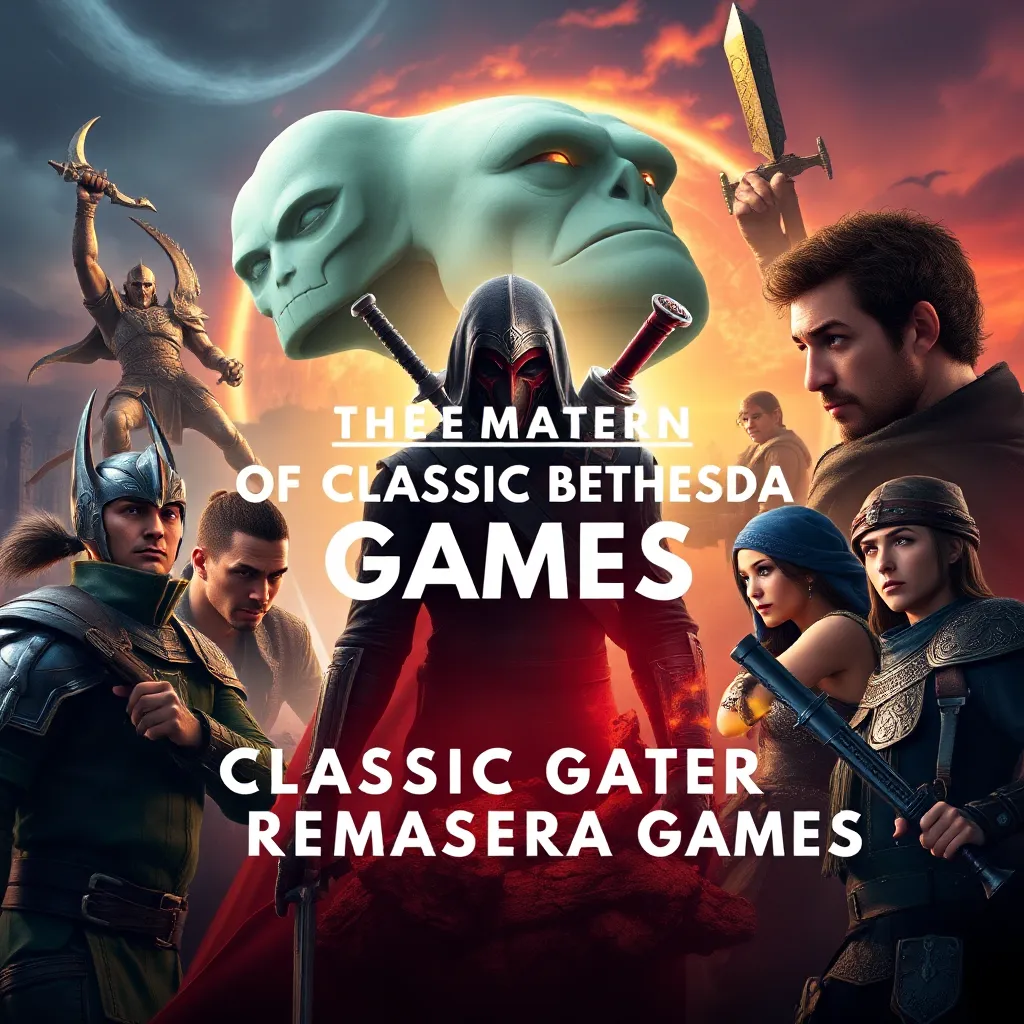 Classic Bethesda Games Set for Remaster: What to Expect : LevelUpTalk