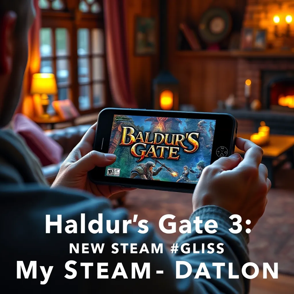 Handheld Gaming Bliss: My First BG3 Experience on Steam Deck : LevelUpTalk