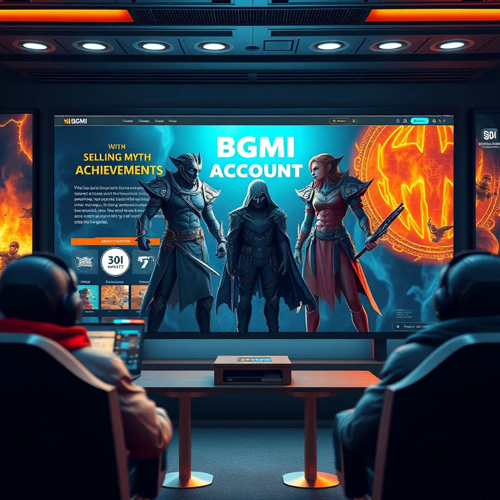 Selling BGMI Account with High-Level Achievements : LevelUpTalk