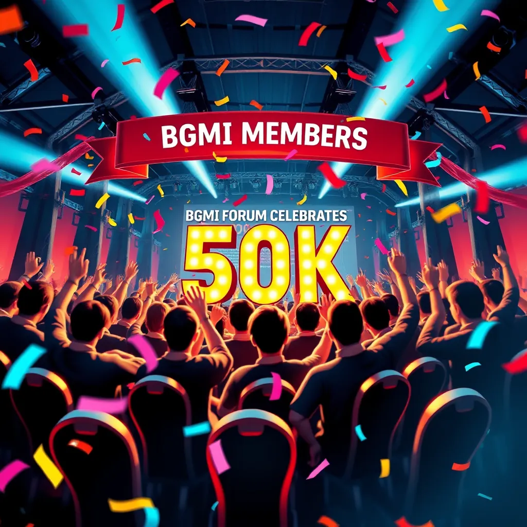 BGMI Forum Celebrates 50K Members Milestone Achievement : LevelUpTalk