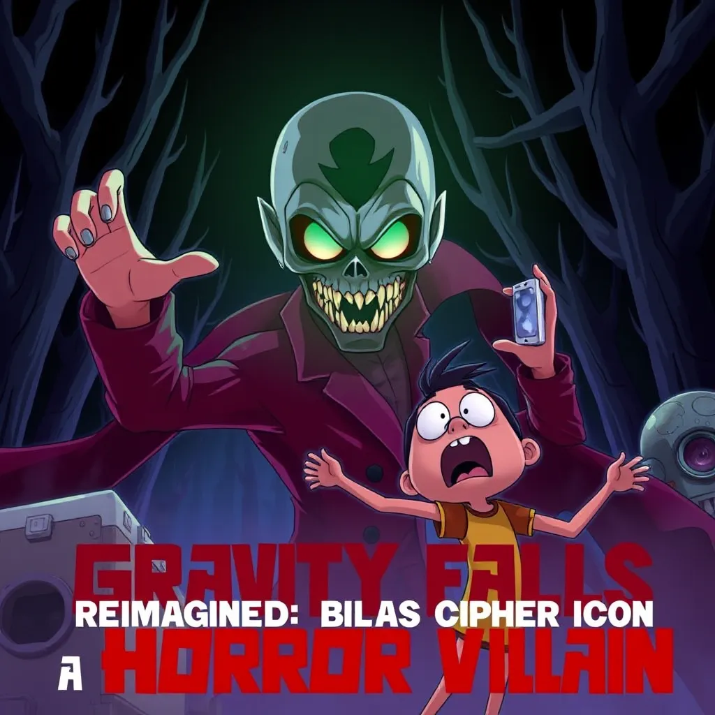 Gravity Falls Reimagined: Bill Cipher as a Horror Icon : LevelUpTalk