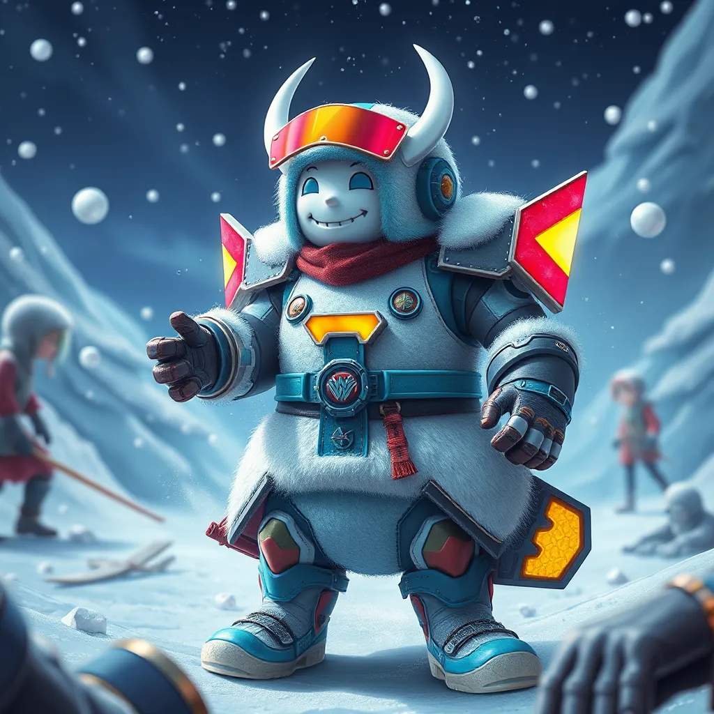 Transforming Dreams: Fan Armor for Billobuzu the Snowman : LevelUpTalk