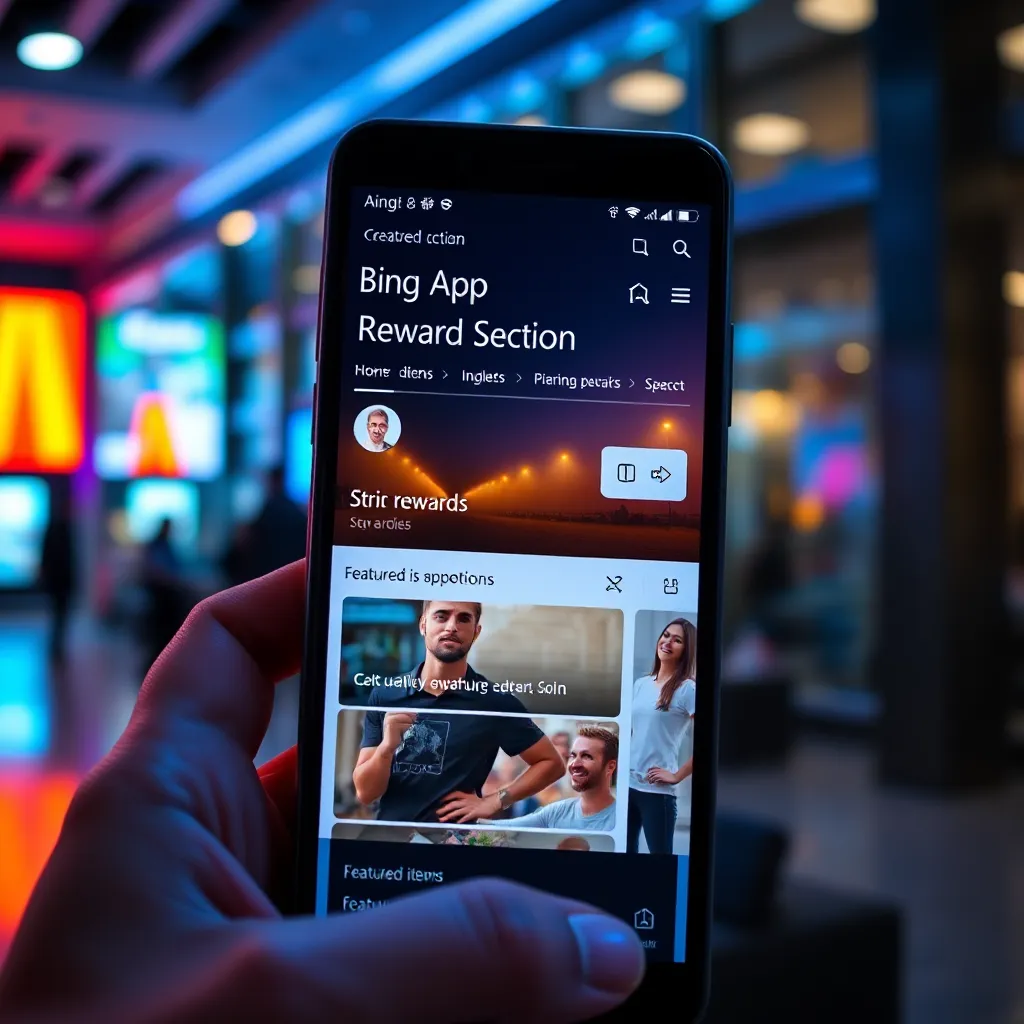 Finding the Check in to Bing App Rewards Section : LevelUpTalk