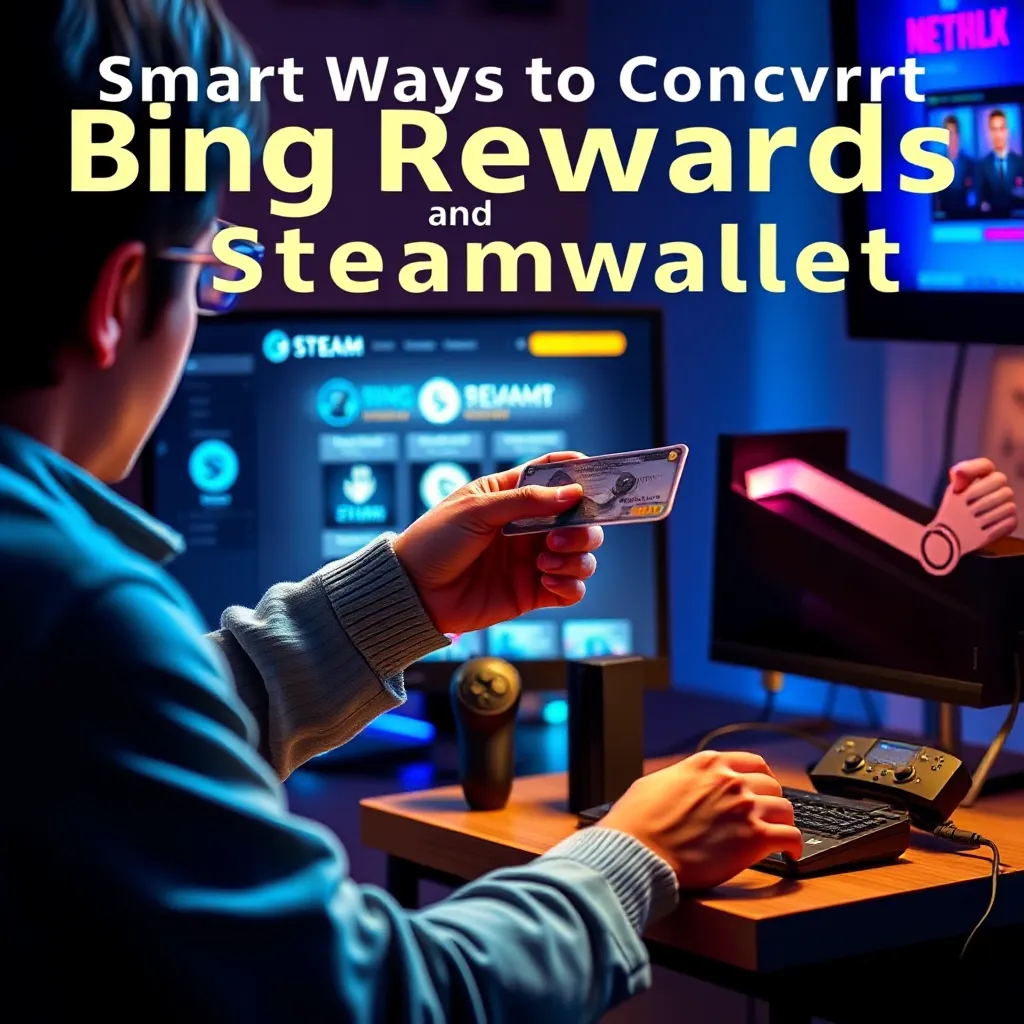 Smart Ways to Convert Bing Rewards into Steam Wallet Cash : LevelUpTalk