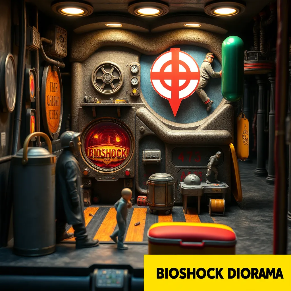 Explore the Details of Bioshock Diorama 2: A Closer Look : LevelUpTalk