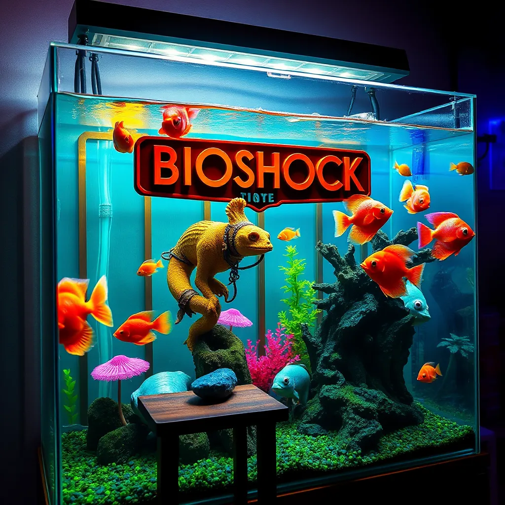 Explore the Unique Bioshock-Themed Fish Tank : LevelUpTalk