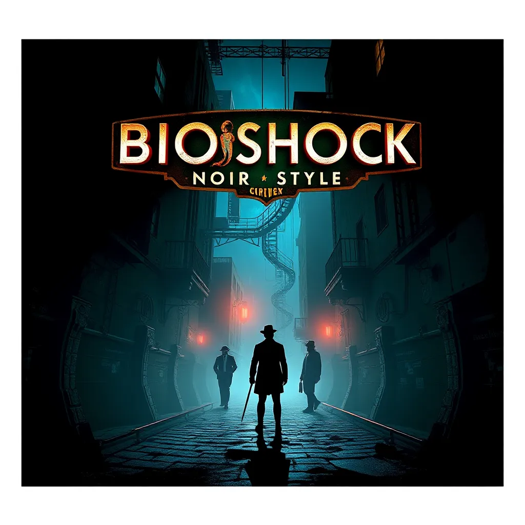 Bioshock Inspired by Classic Noir Films: A Closer Look : LevelUpTalk