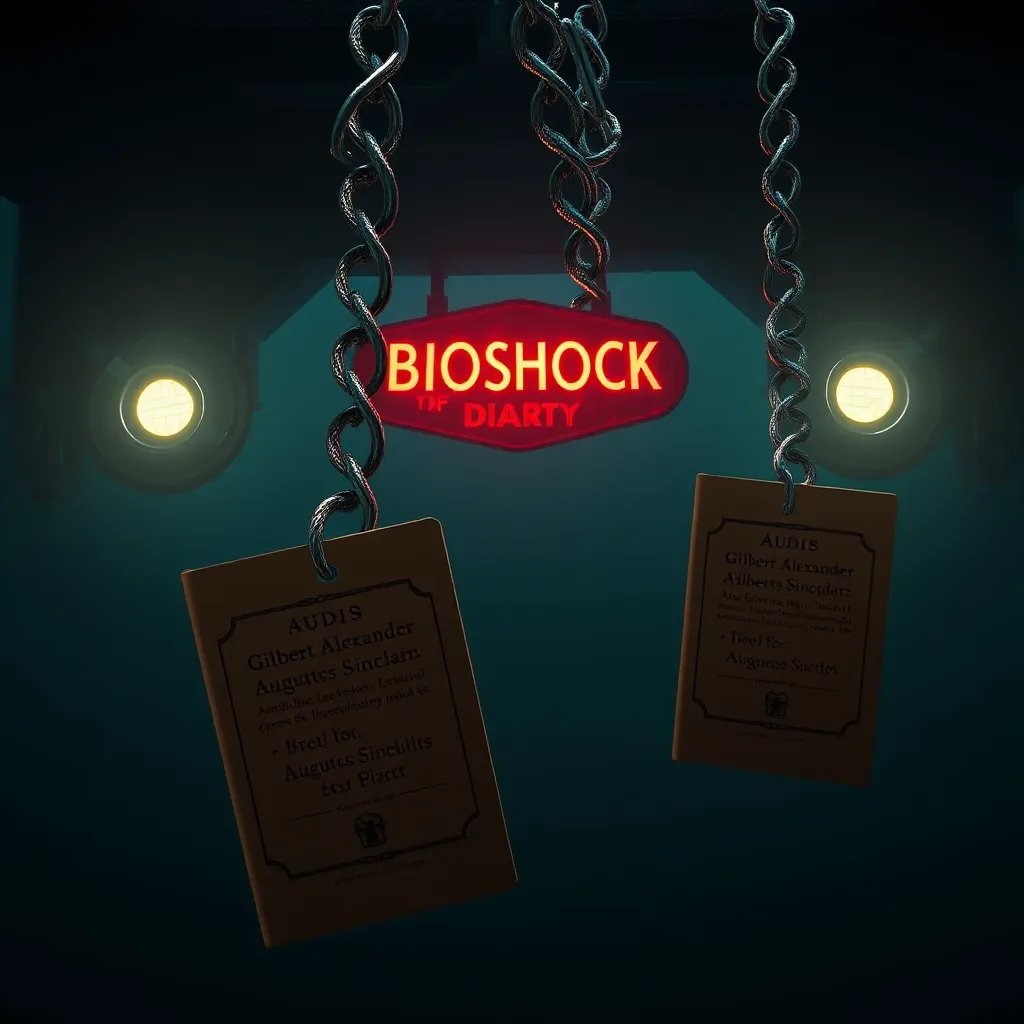 Gilbert Alexander and Augustus Sinclair: Tiny References in Bioshock ...
