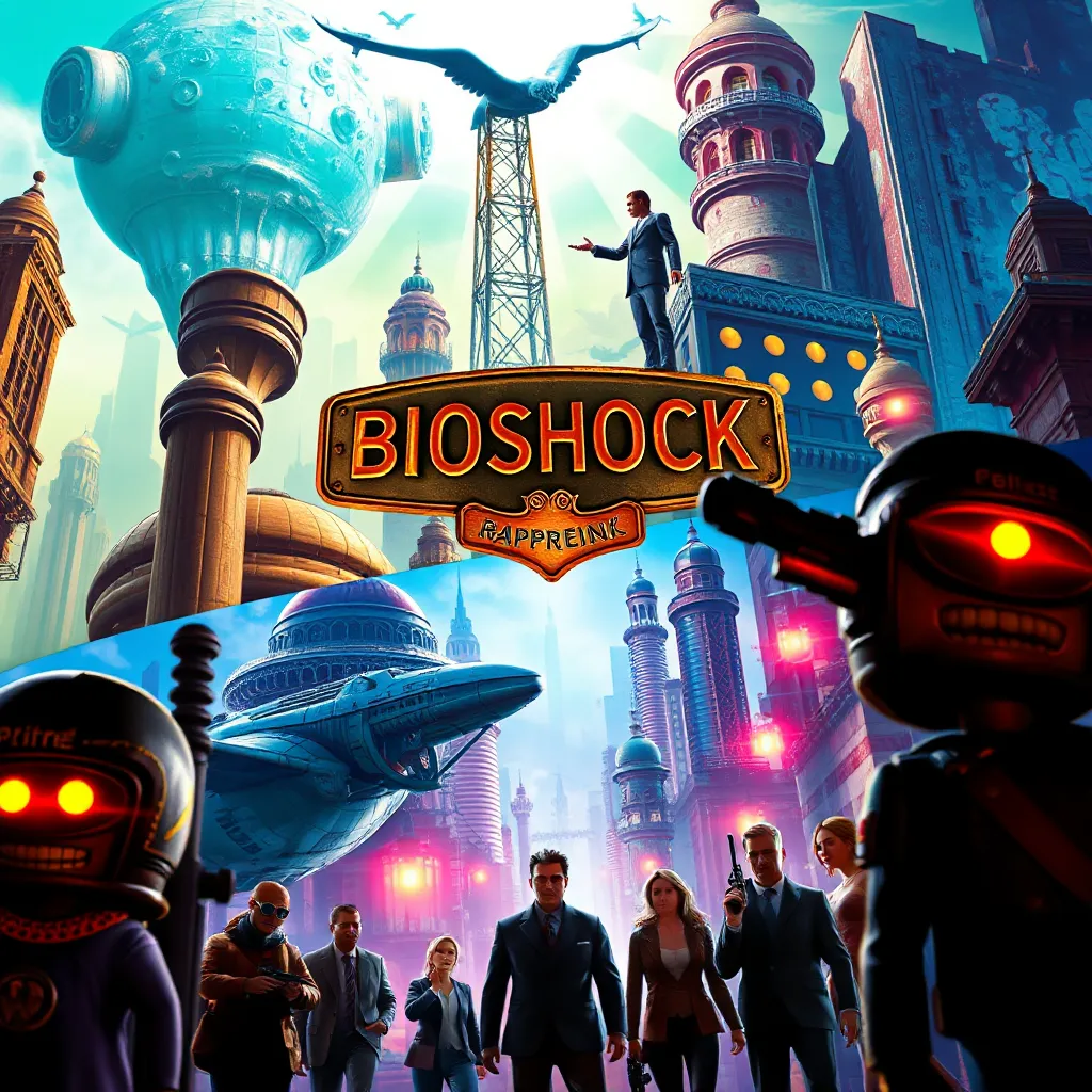 Bioshock Series Reviewed: From Rapture to Columbia : LevelUpTalk