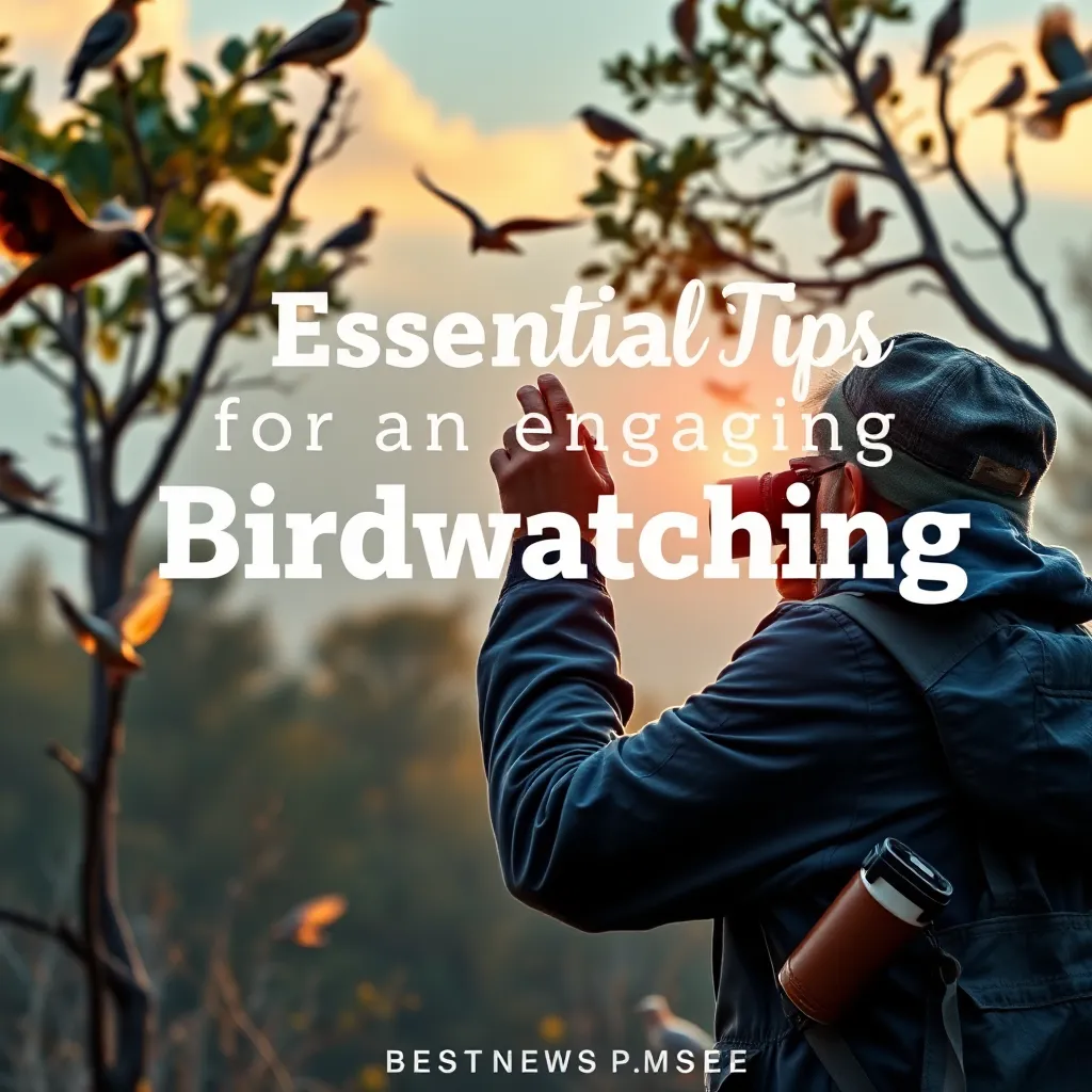 Essential Tips for an Engaging Birdwatching Experience : LevelUpTalk