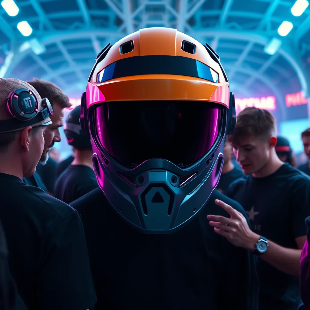 Bizarre Helmet Sparks Curiosity Among People Online : LevelUpTalk