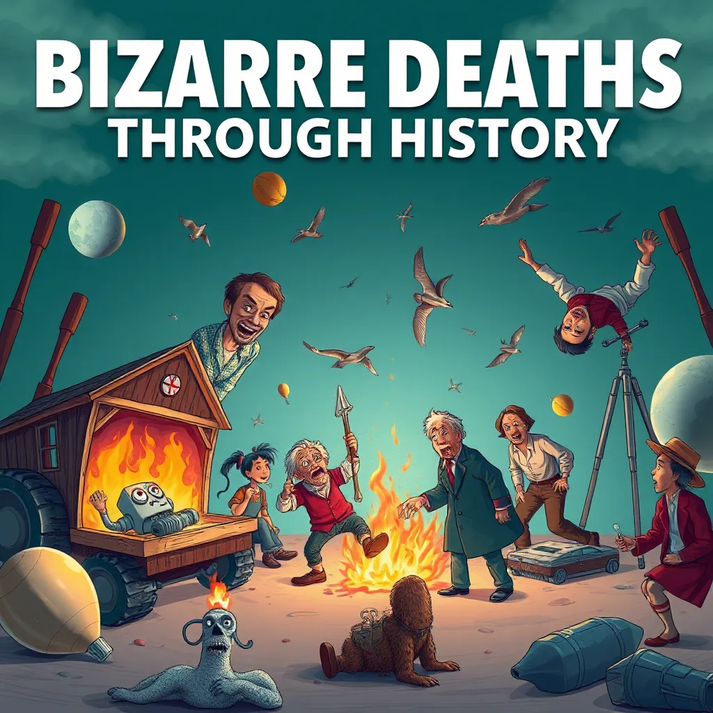 Exploring the Most Absurd Deaths in History : LevelUpTalk