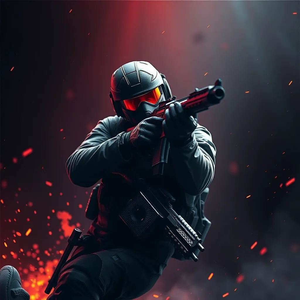 Star Channels Iconic Black Ops Pose in Unique Art : LevelUpTalk