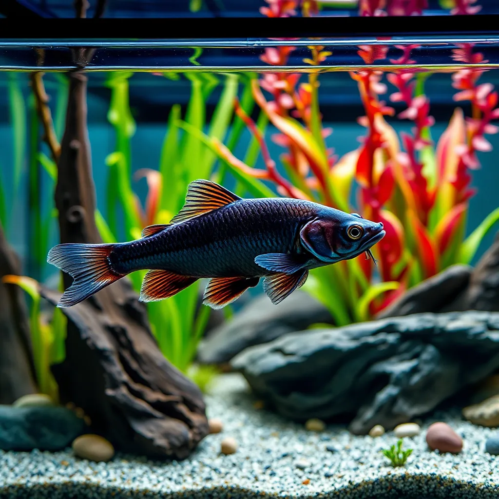 Uncommon Black Catfish Variant Shines in Water Split : LevelUpTalk