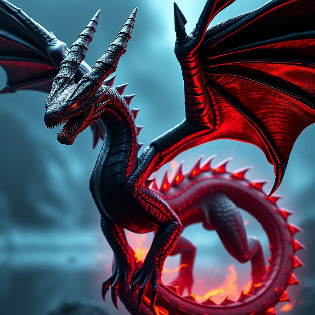 Exploring the Black Dragon Fatalis Artwork : LevelUpTalk