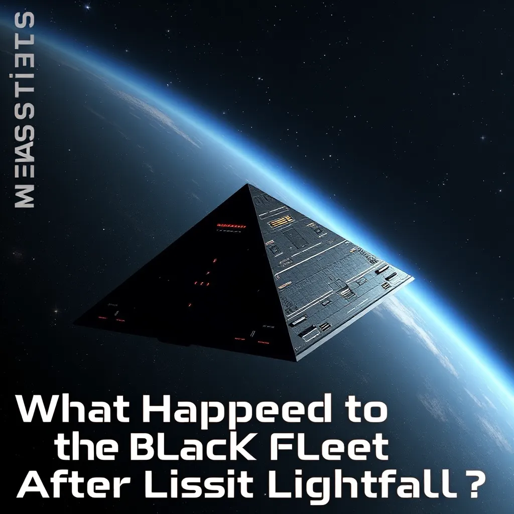 What Happened to the Black Fleet After Lightfall? : LevelUpTalk