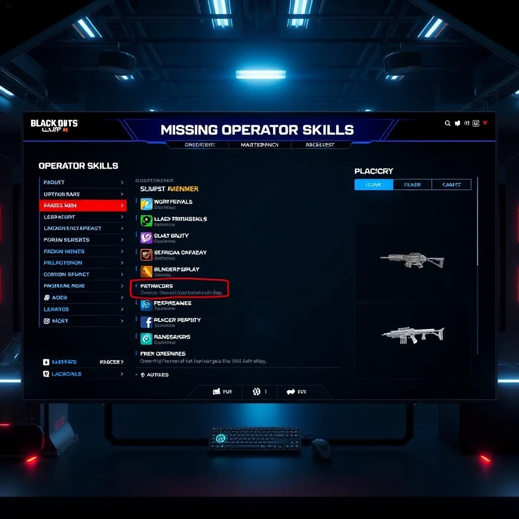 Black Ops 4 Operator Skills Not Appearing in Inventory : LevelUpTalk