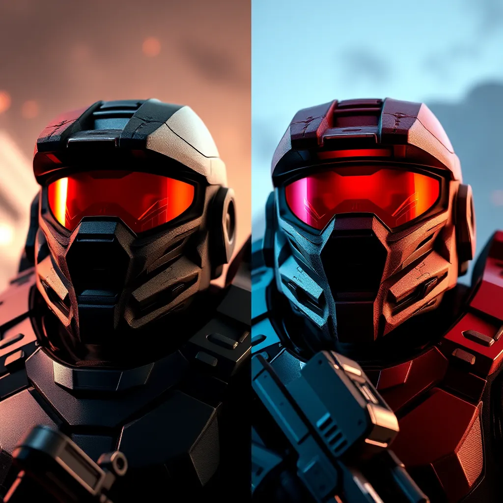 Black vs. Red Visor: What’s Your Favorite in ODST? : LevelUpTalk