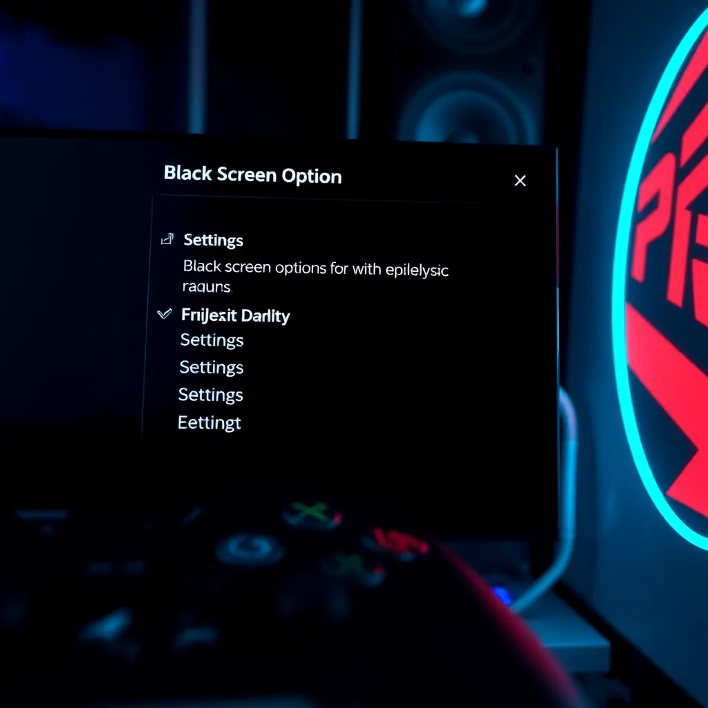 Game Needs Black Screen Option for Epileptic Players : LevelUpTalk