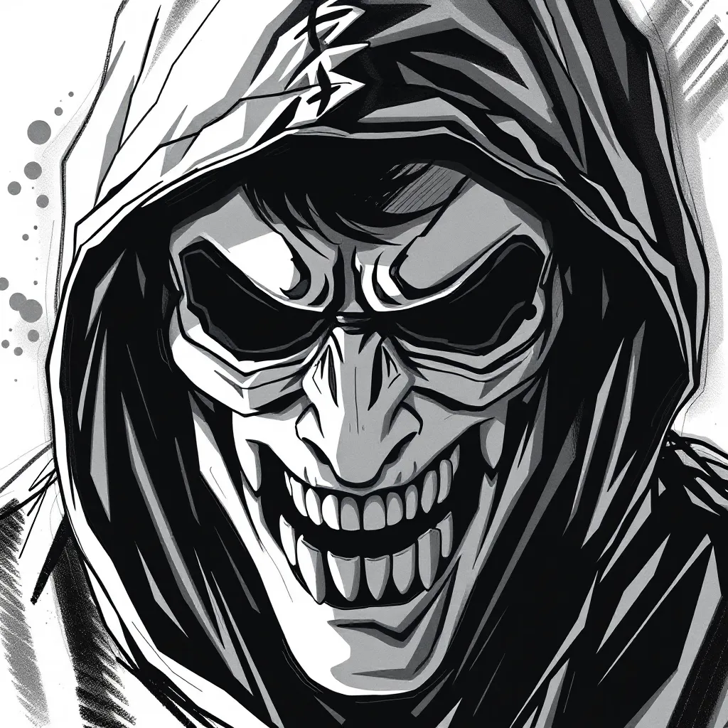 Creative Strokes: Drawing Killers in Bold Contrast : LevelUpTalk