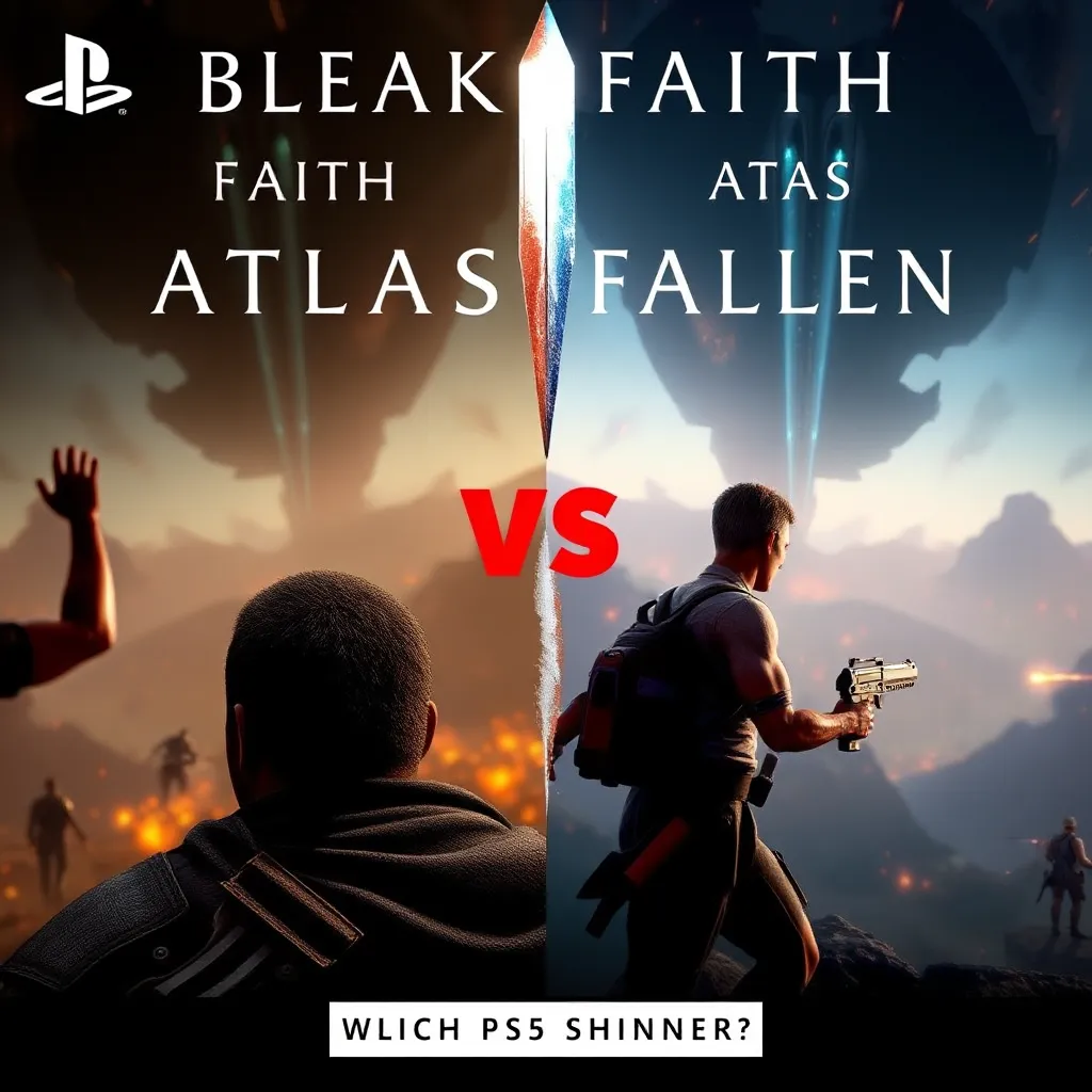 Bleak Faith vs Atlas Fallen: Which PS5 Game Shines? : LevelUpTalk
