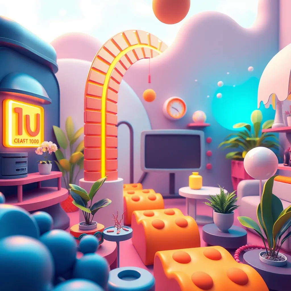 Blender Scene Creations Inspired by T2T : LevelUpTalk