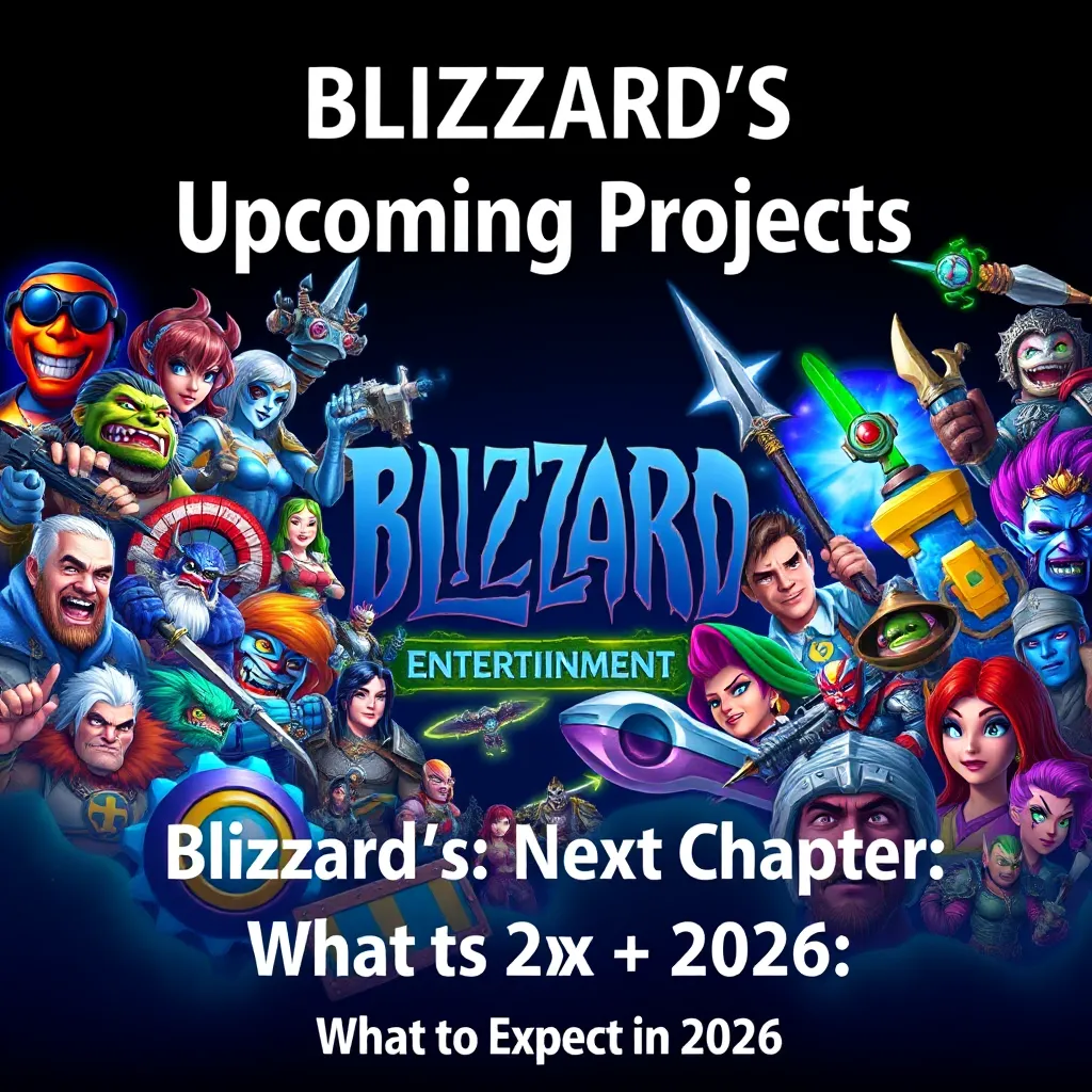 Blizzard's Next Chapter: What to Expect in 2026 : LevelUpTalk