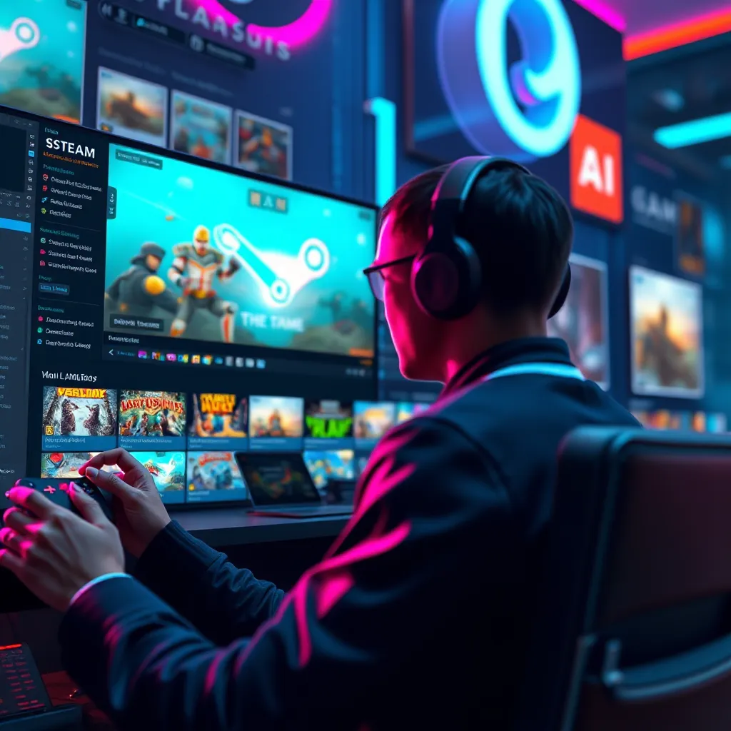 How to Block Games Using Generative AI on Steam : LevelUpTalk