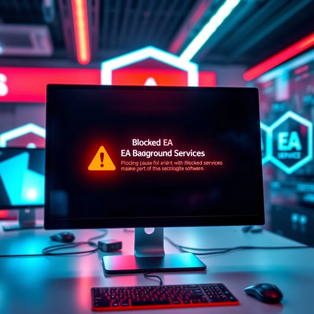 Common Causes of EA Background Services Blocked : LevelUpTalk