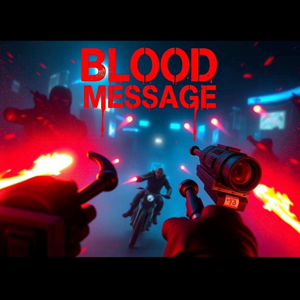 Blood Message: Official Reveal Trailer Launch : LevelUpTalk