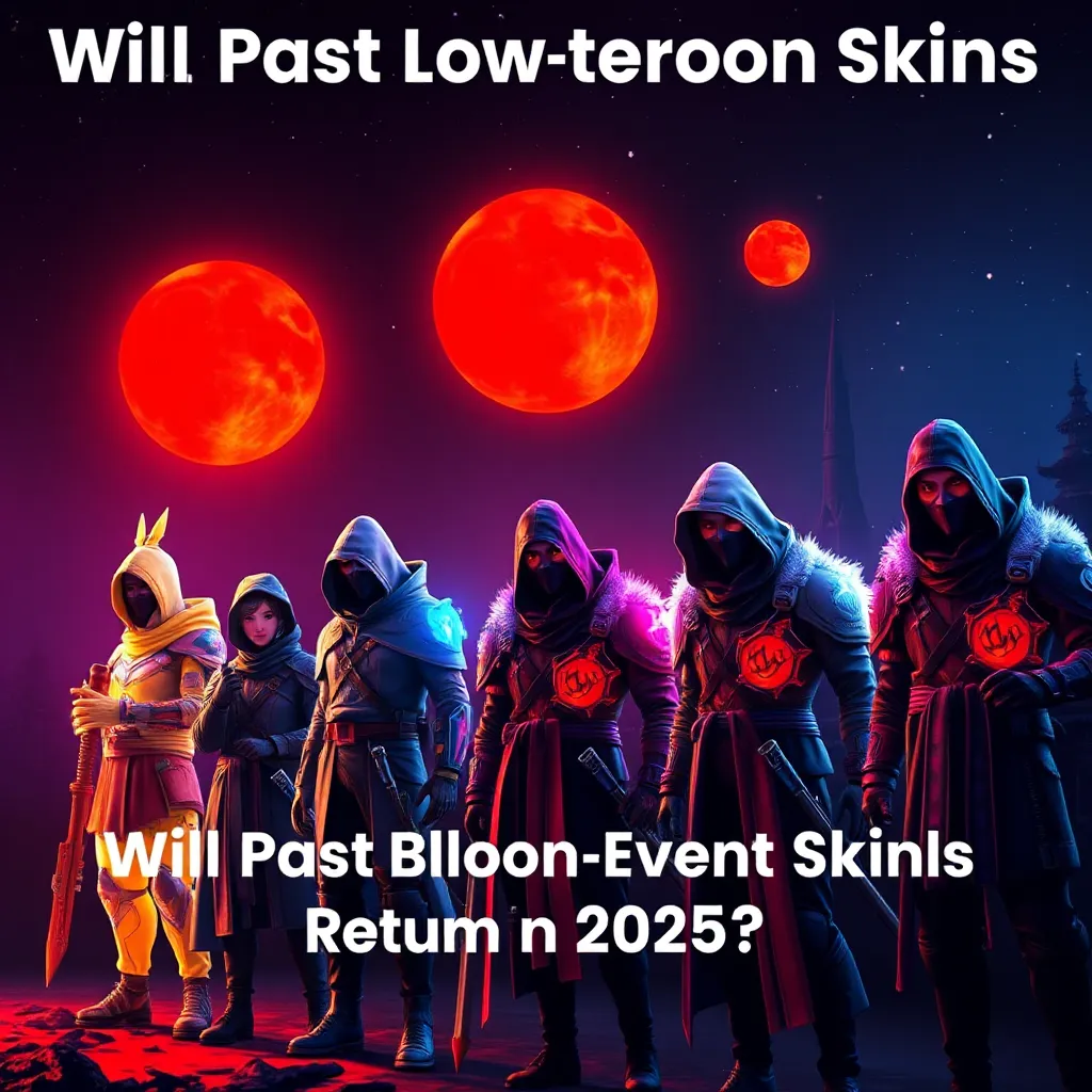 Will Past Blood Moon Event Skins Return in 2025? : LevelUpTalk