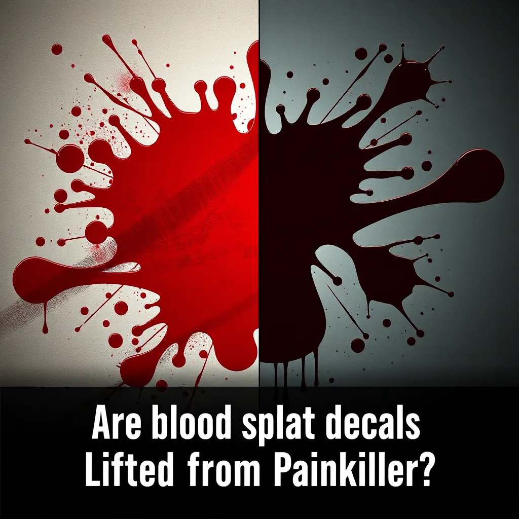 Are Blood Splat Decals Lifted from Painkiller? : LevelUpTalk