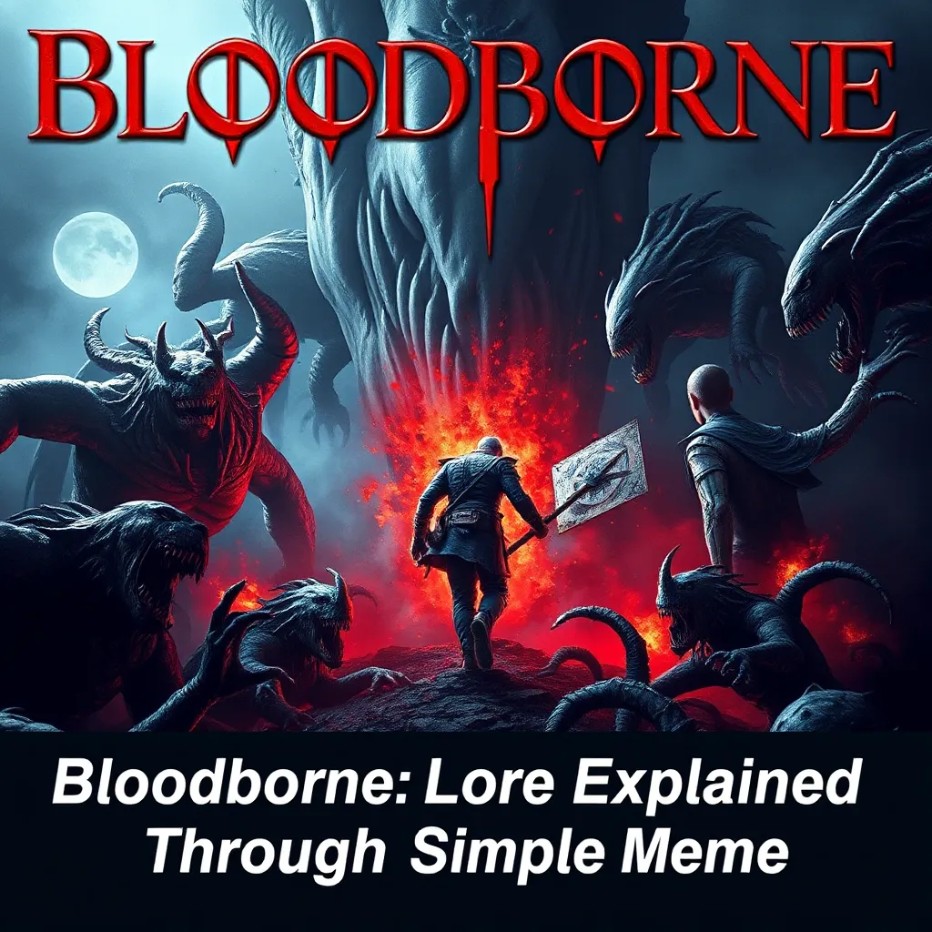 Bloodborne Lore Explained Through a Simple Meme : LevelUpTalk