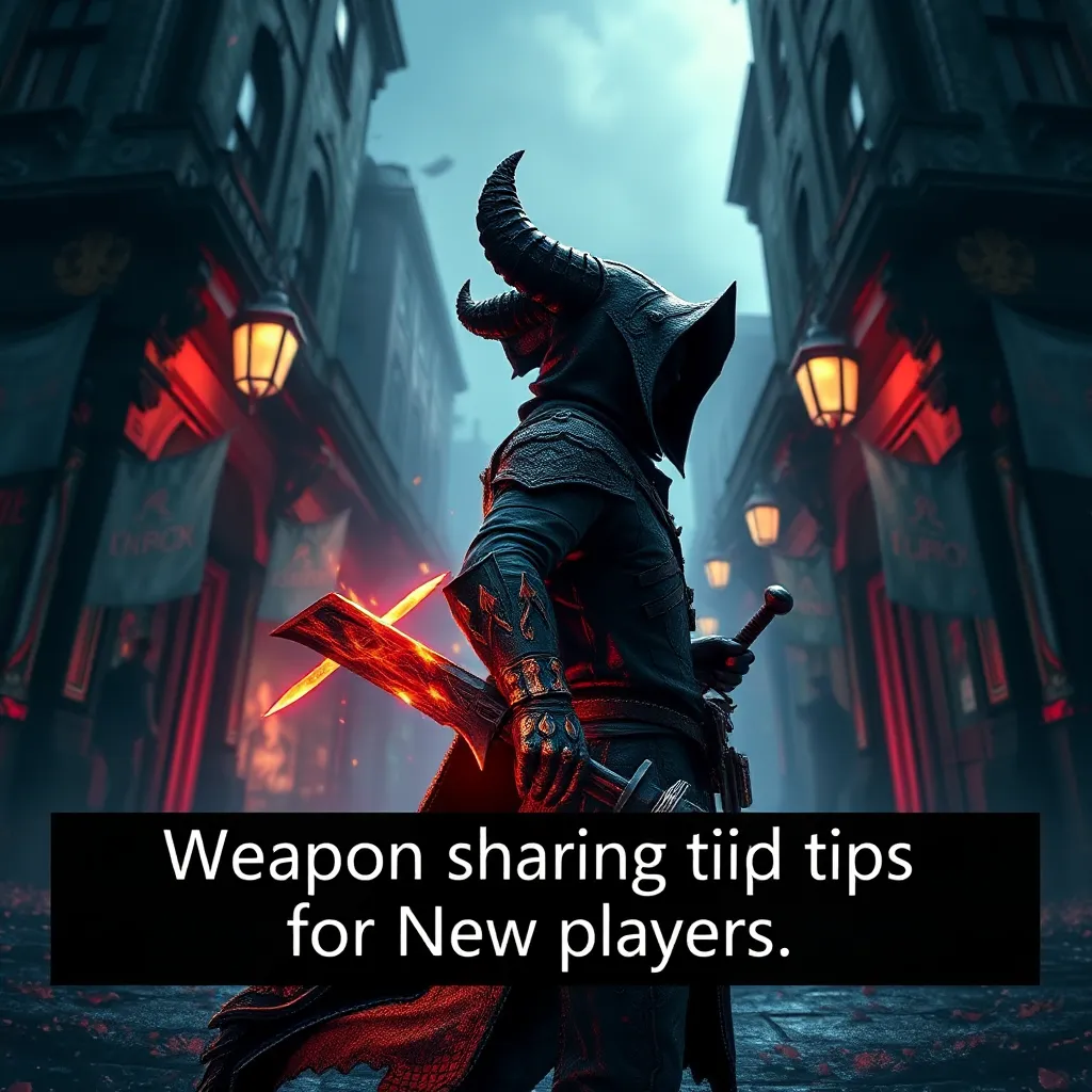 Weapon Sharing Tips for New Players in Bloodborne : LevelUpTalk