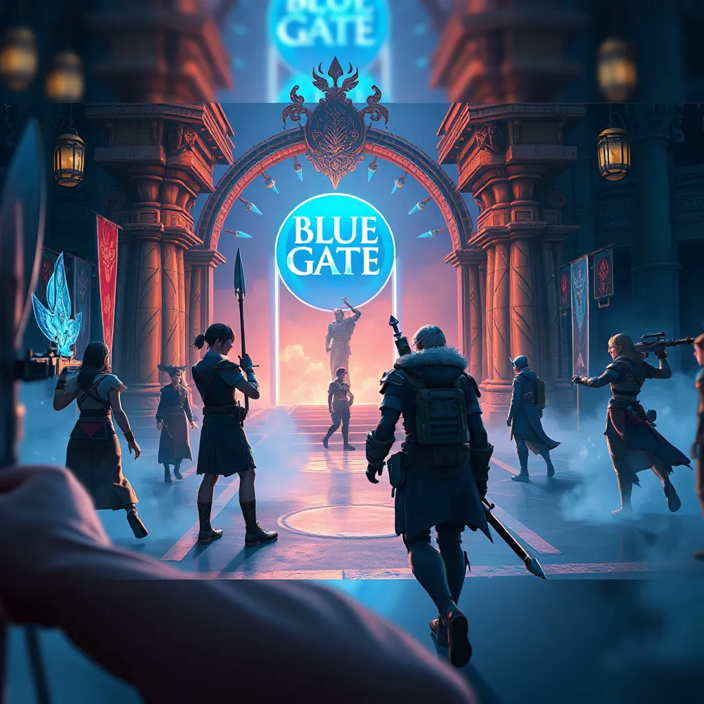 Unlocking the Blue Gate Event on Oceania Server Now : LevelUpTalk