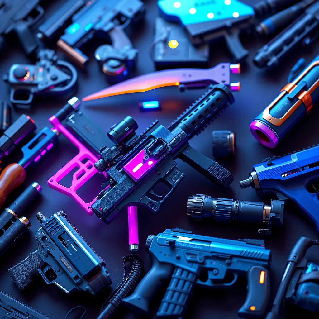 Find Specific Weapons: Blue and Purple Guide : LevelUpTalk