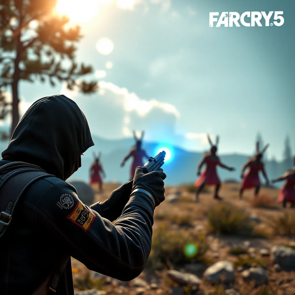 Curious Case of the Blue Enemy Marker in Far Cry 5 : LevelUpTalk