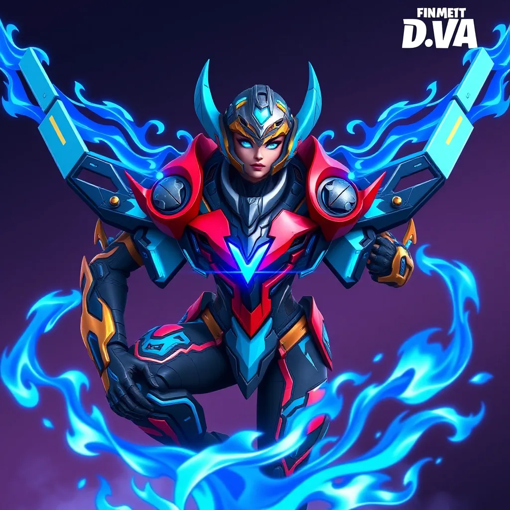 Are Blue Flame D.Va Skins Making a Comeback Soon? : LevelUpTalk