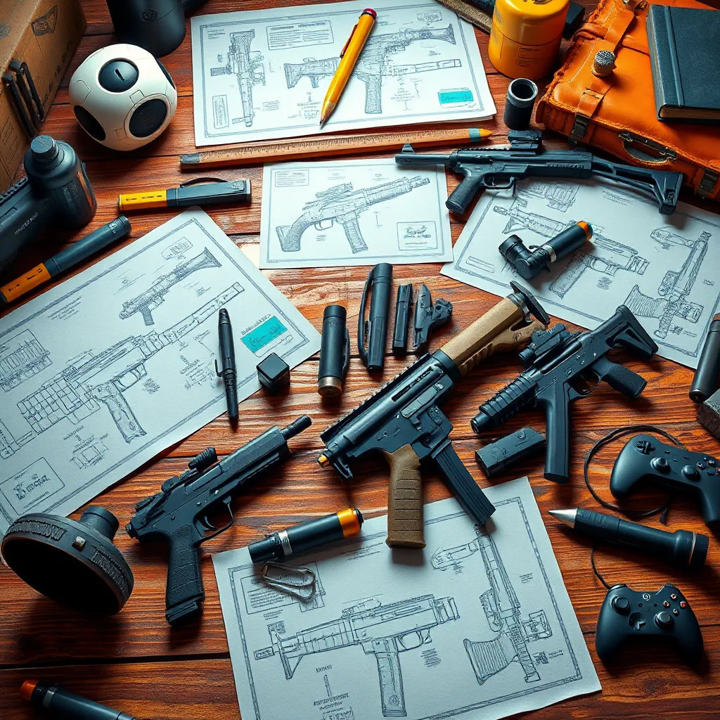 Where to Find Blueprints for Weapons and Gear in Your Game : LevelUpTalk
