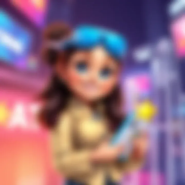 Amelia N. Shines as News App Mascot and Star : LevelUpTalk