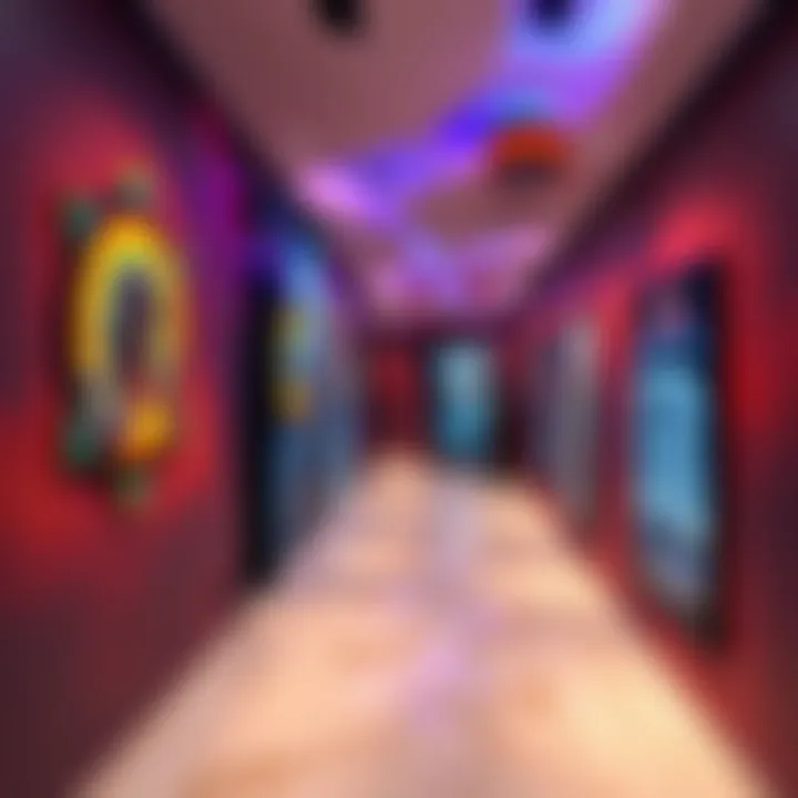 Blizzard and Wall Art Create Stunning Hallway Experience : LevelUpTalk