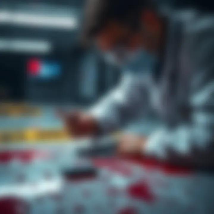 Exploring the Art of Blood Spatter in Crime Scenes : LevelUpTalk