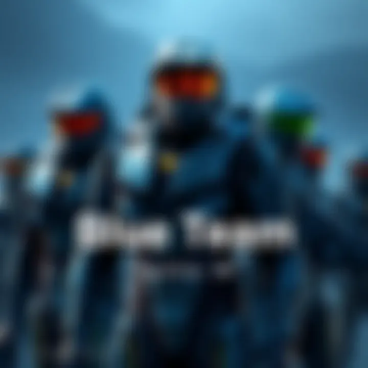 A Creative Take on Blue Team Characters from Halo : LevelUpTalk