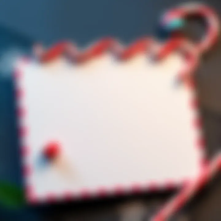 Choosing the Perfect Card for Candy Cane Borders : LevelUpTalk
