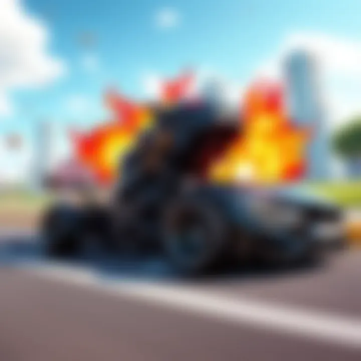 Car Glitch Causes Unexpected Crash in Ultimate Royale : LevelUpTalk