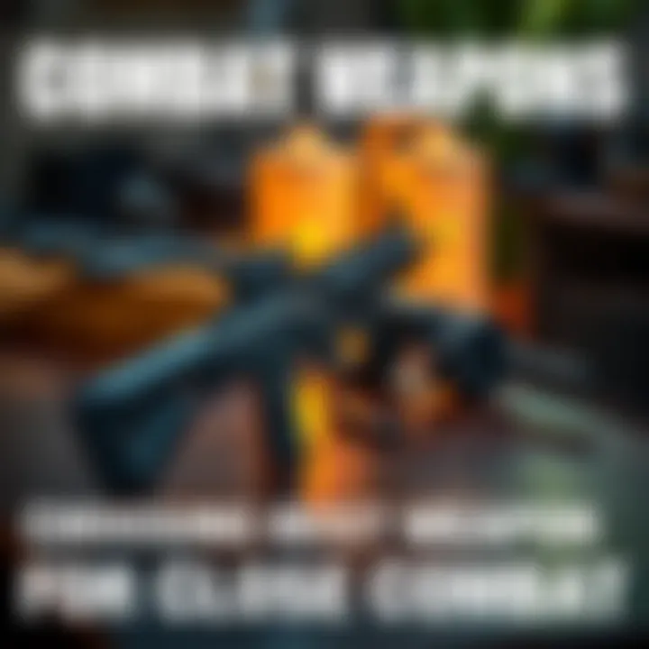 Choosing the Best Weapon for Close Quarters Combat : LevelUpTalk