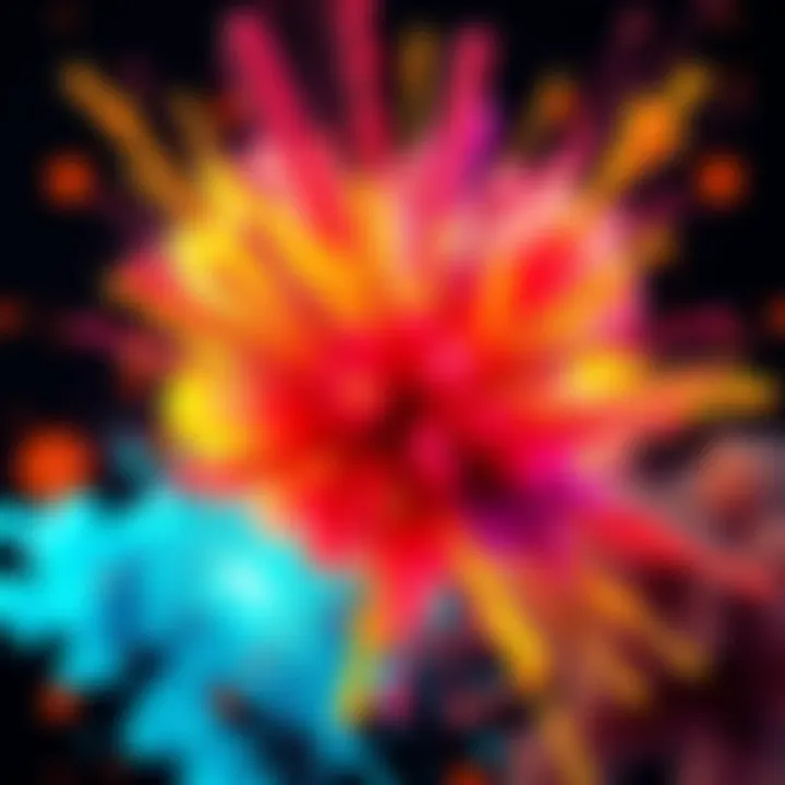 Exploring Favorite Energy Color Combos with Explosions : LevelUpTalk