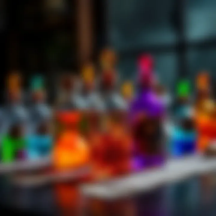 Creative Healing Potion Bottles for Tabletop Games : LevelUpTalk